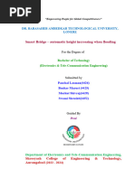 Smart Bridge Project | PDF | Arduino | Electrical Engineering