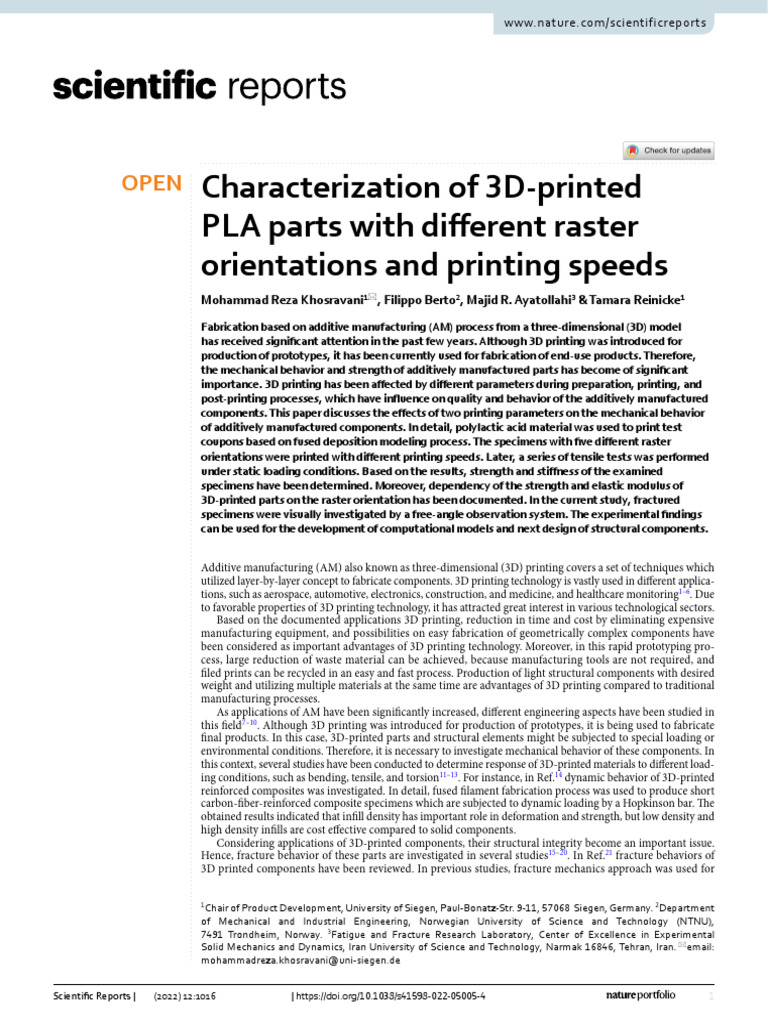 3 Dprinting 1 | PDF | Strength Of Materials | 3 D Printing