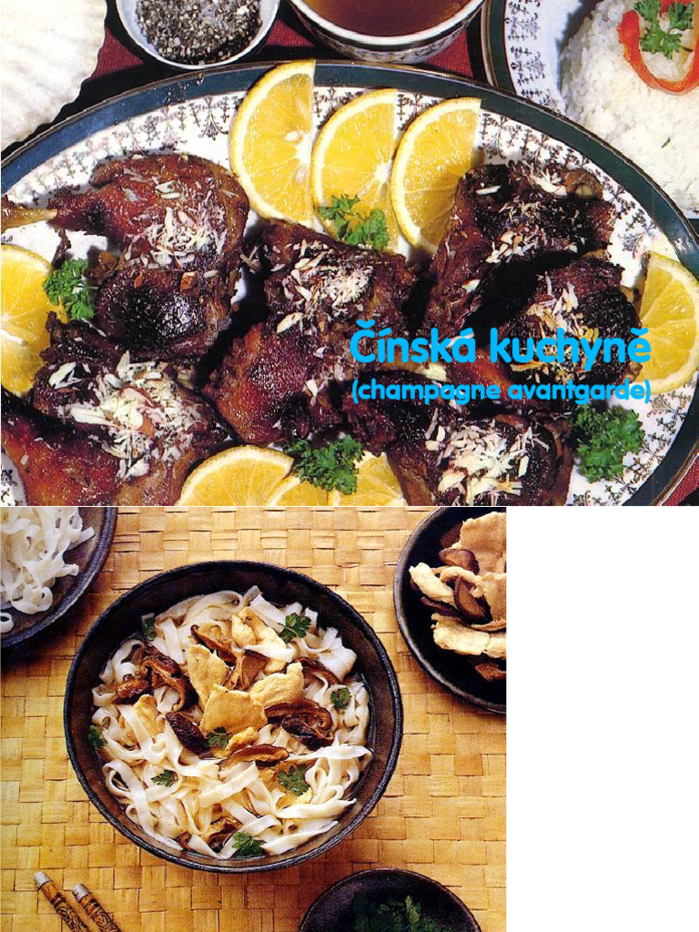Cinska Kuchyne (Encyklopedie Kulinarniho Umeni) | PDF