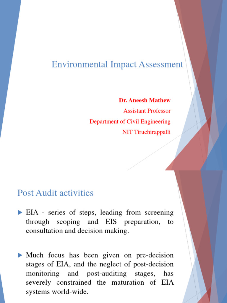 EIA-Audit | Download Free PDF | Environmental Impact Assessment ...