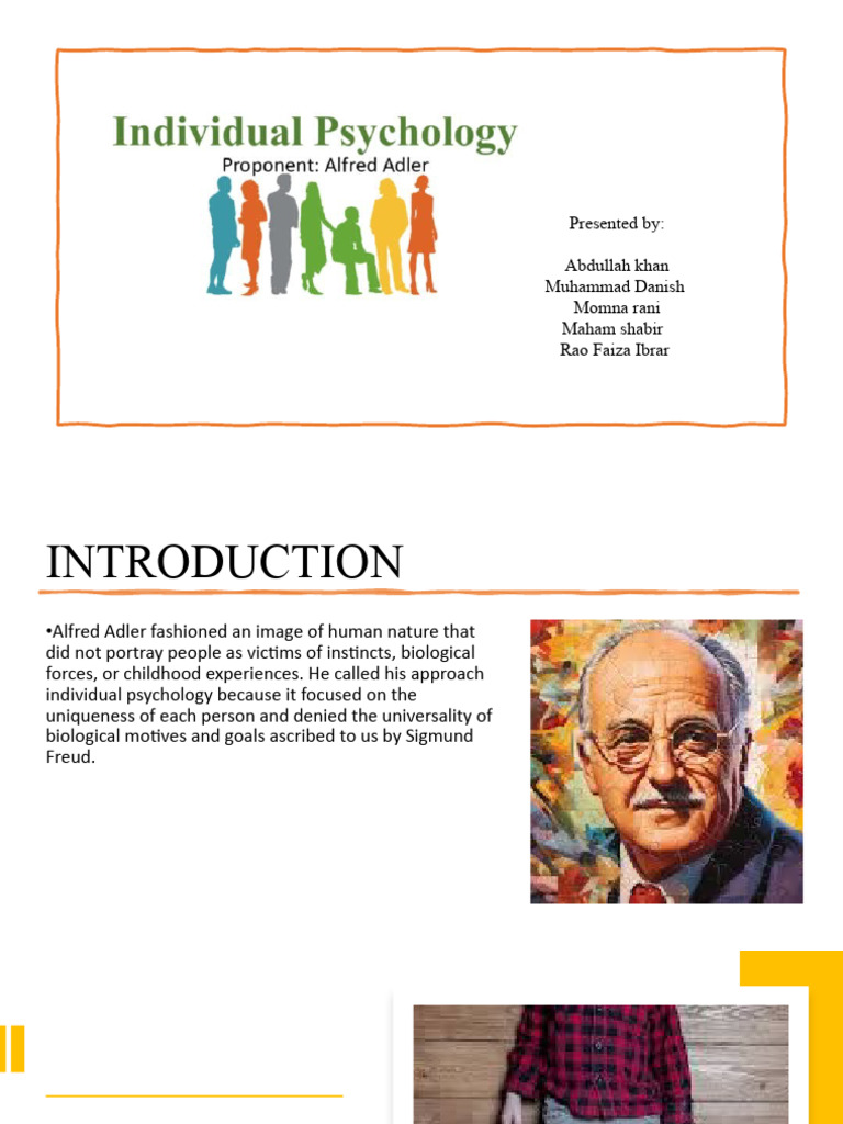 Individual Psychology... | PDF | Sigmund Freud | Psychoanalysis