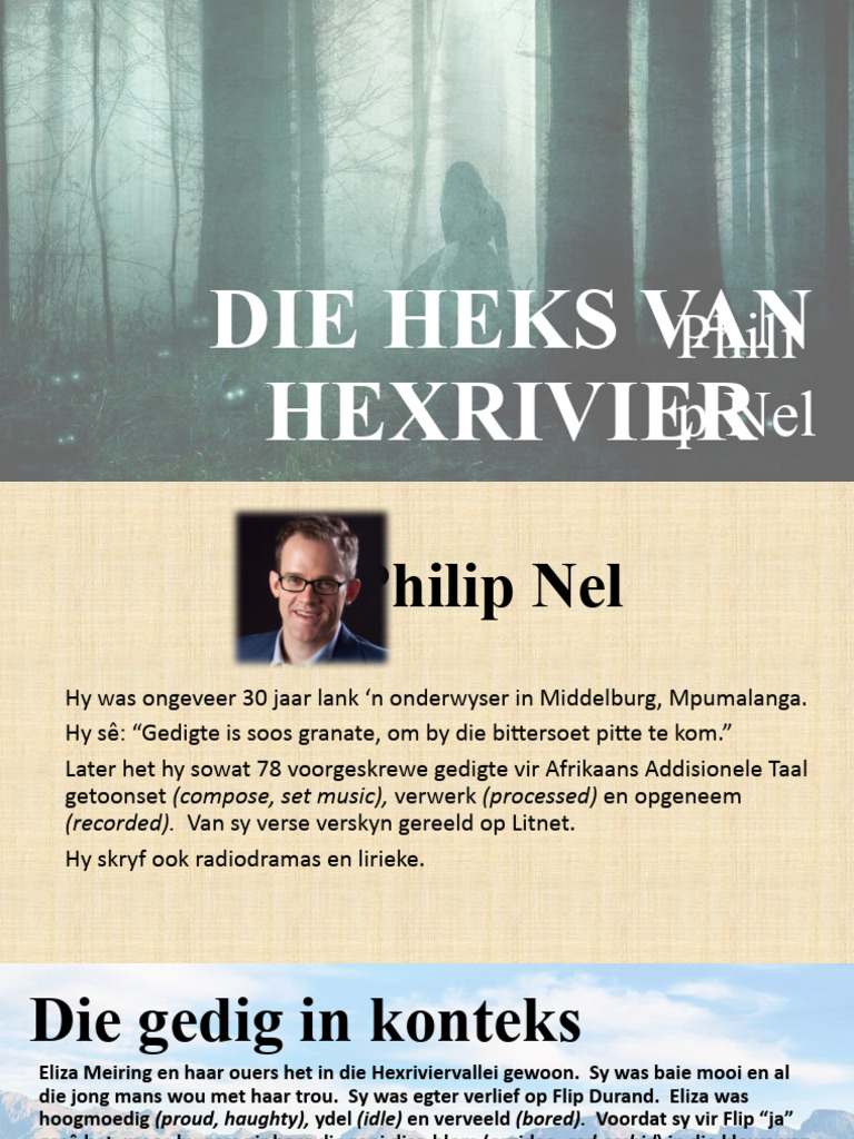 Die Heks Van Hexrivier | PDF