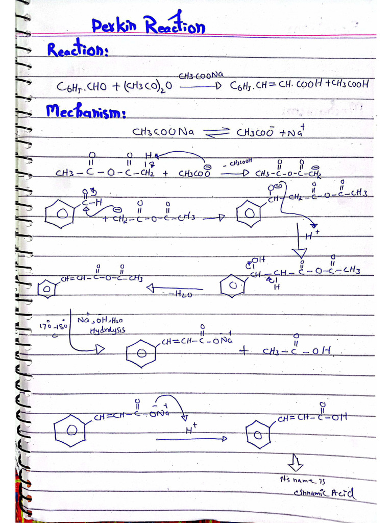 Perkins Reactions | PDF