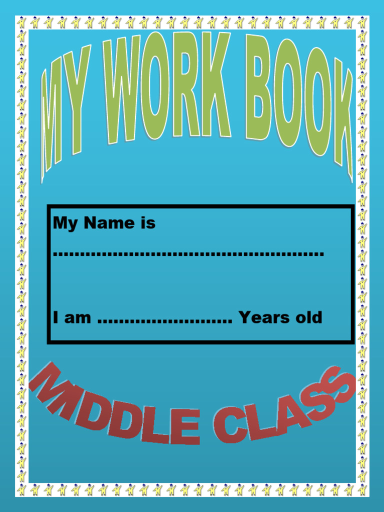 My Work Book Middle Class 2024 | PDF