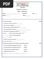 Grade 1 Revision Worksheet Shapes | PDF | Teaching Methods & Materials
