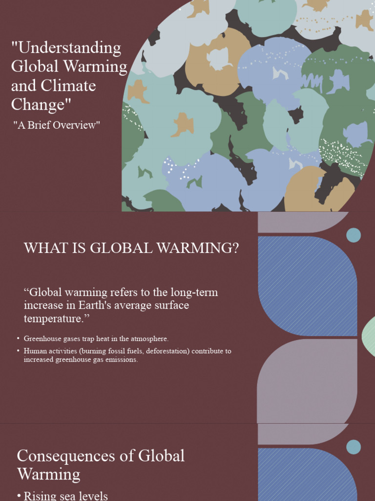 Global Warming and Climate Change Overview | PDF | Science & Mathematics