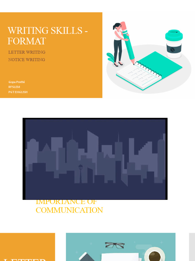 Class 12 Letter Writing Guide | PDF