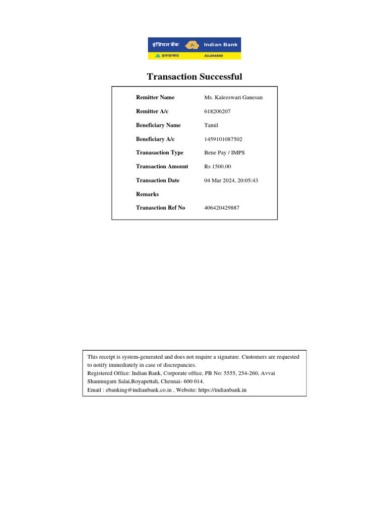 INB Transaction Name 04032024 200600 | PDF