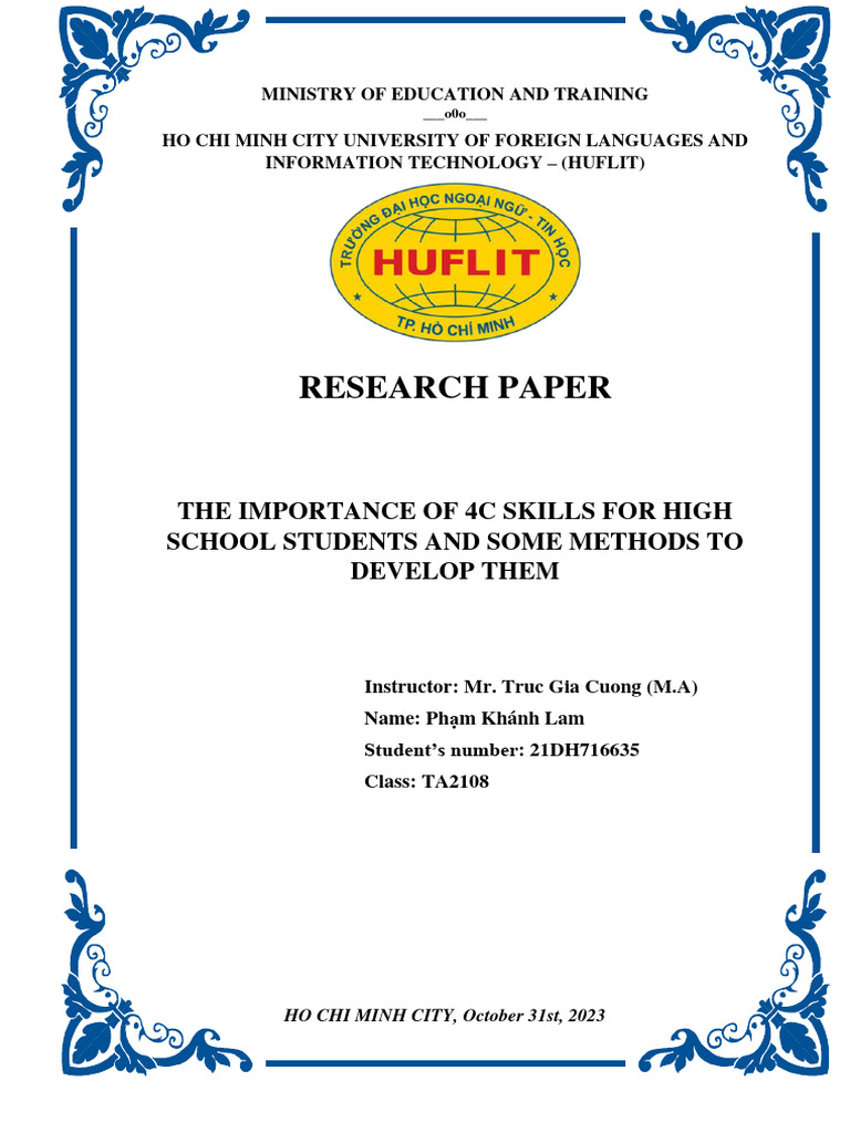 Final Draft | PDF | Critical Thinking | Thought