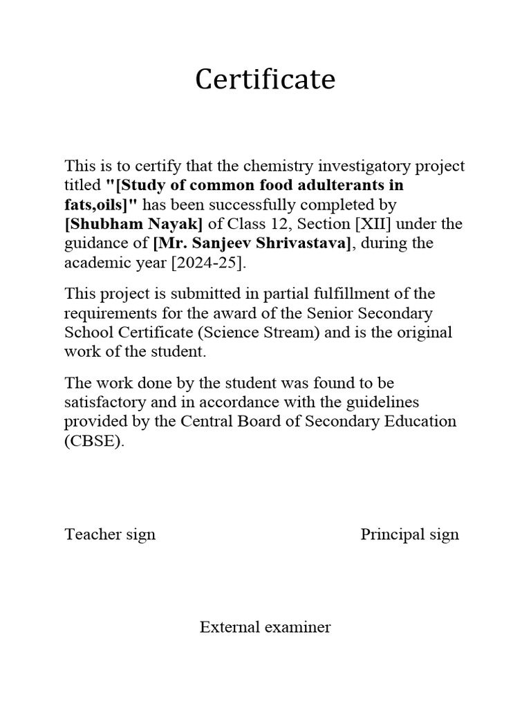 Certificate - Docx of Chem and Phy | PDF | Art | Technology & Engineering