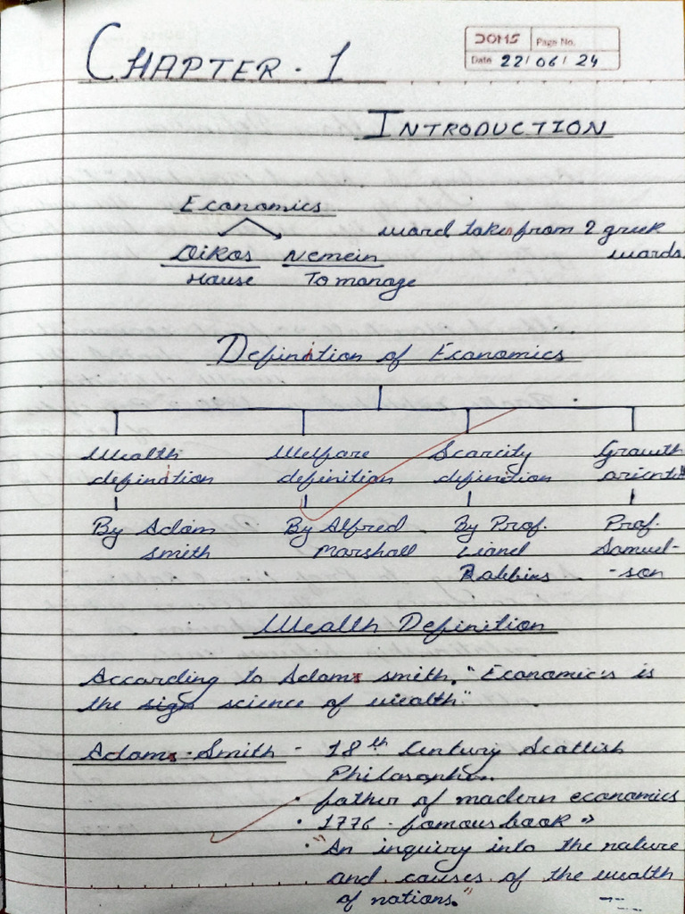 Economics Notes | PDF