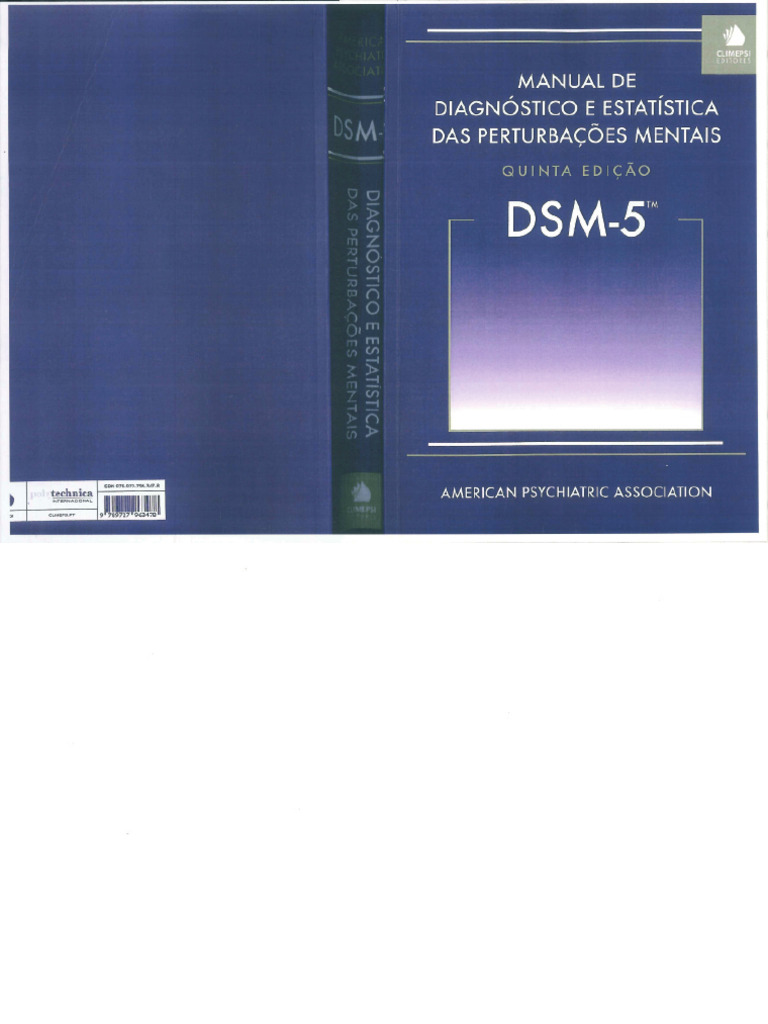 DSM 5 (Portugues) | PDF