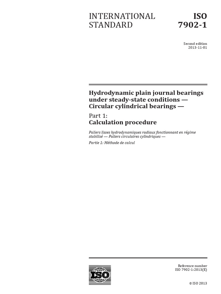 Iso 7902-1-2013 | PDF | International Organization For Standardization ...