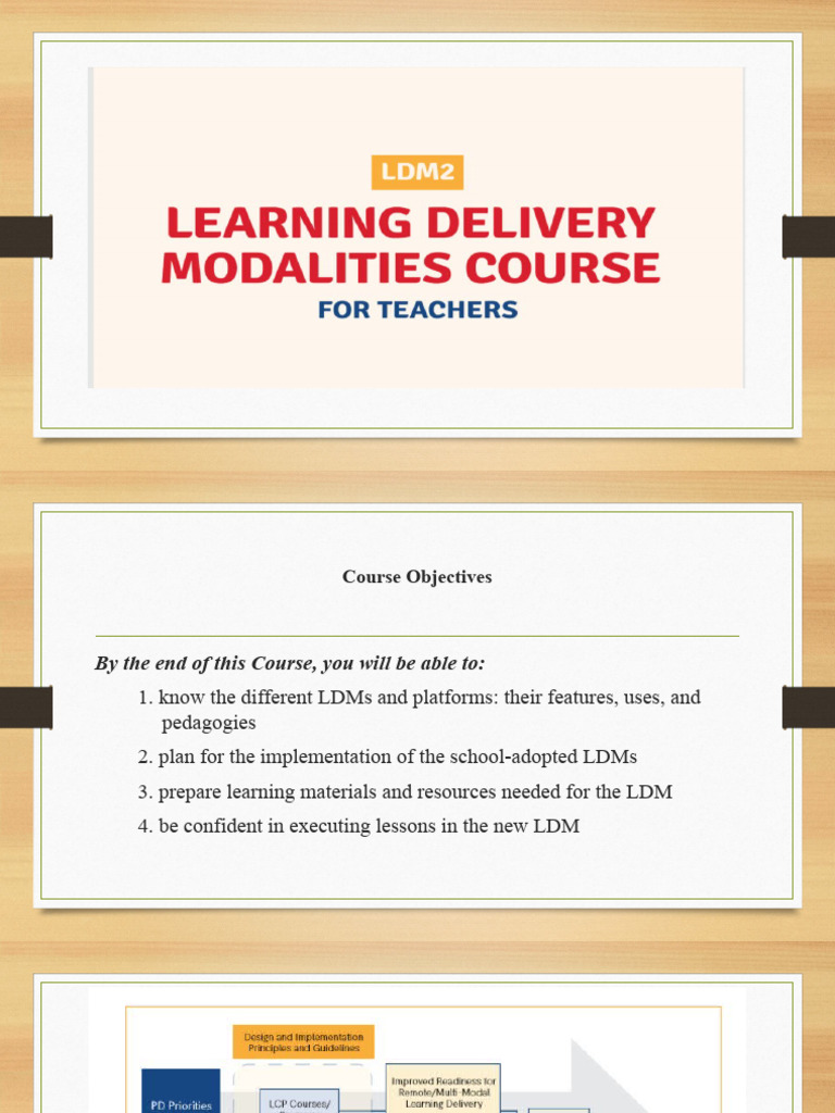 LDM 2 Module 1 | PDF | Teachers | Learning