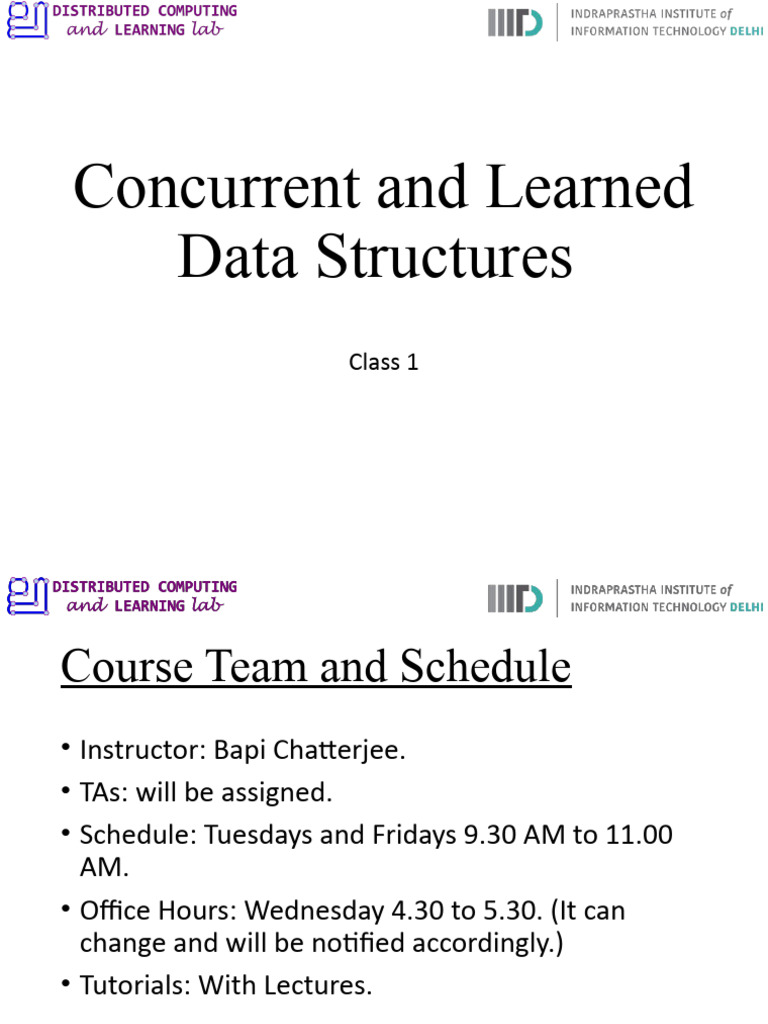 Concurrent and Learned Data Structures | PDF | Computer Science | Computing