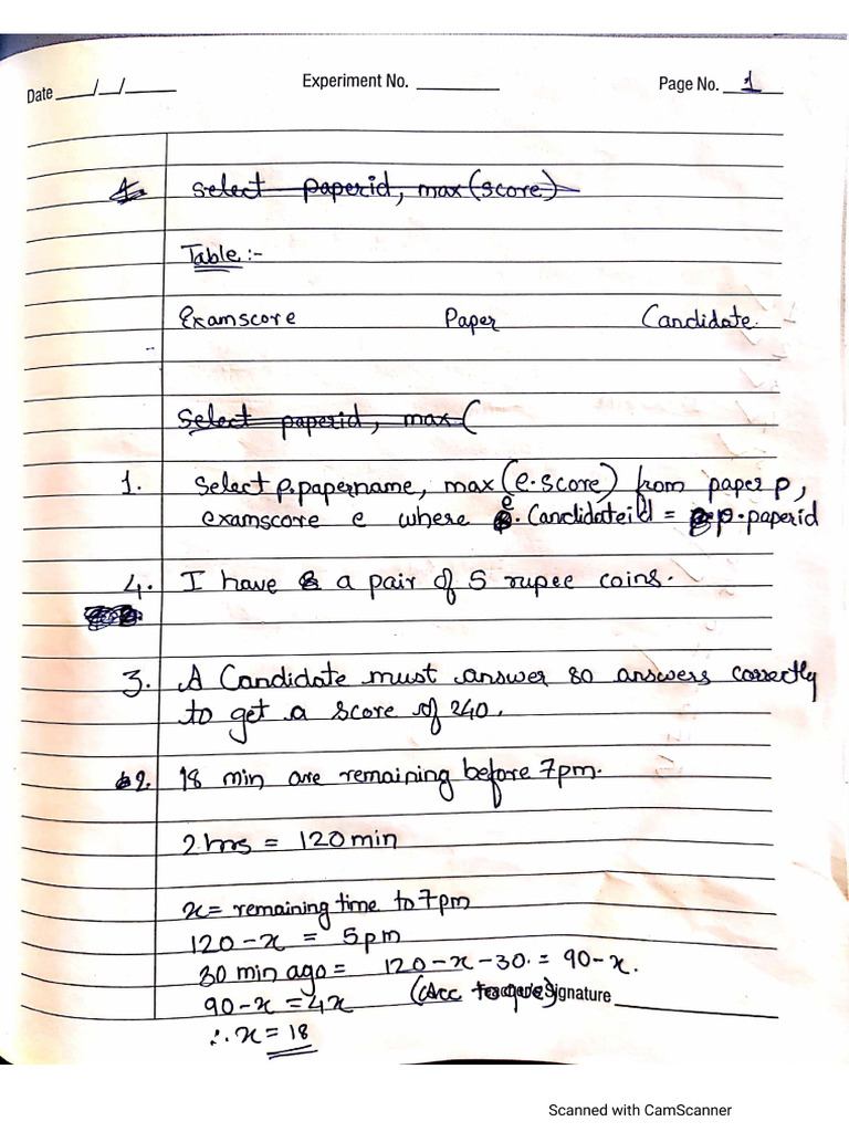 Aptitude Test | PDF