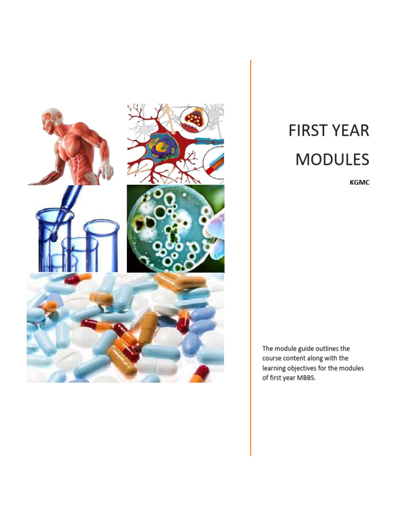 First Year Module Guide | PDF | Immune System | Innate Immune System