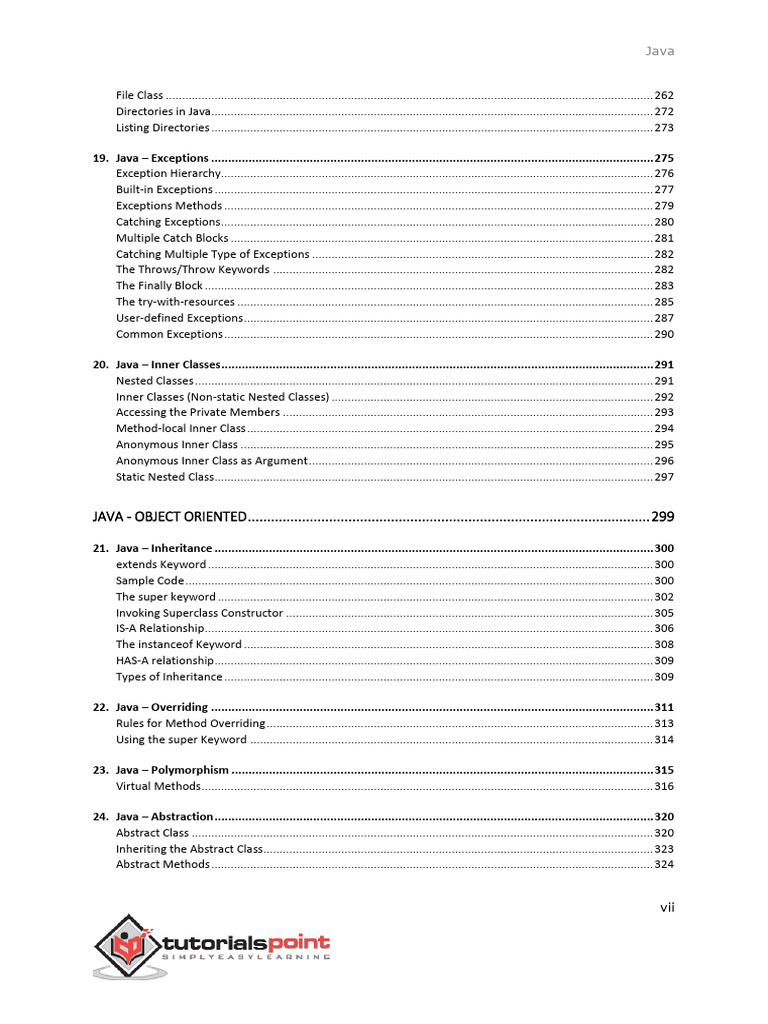 Java1 8 Pdf Class Computer Programming Inheritance Object Oriented Programming