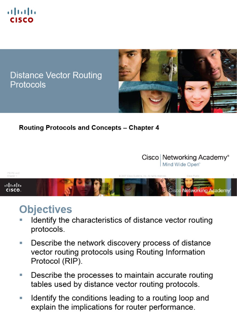 Chapter - 4 Distance Vector | PDF | Routing | Internet Standards