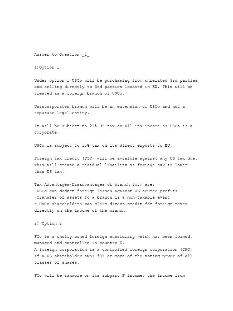 June 2021 Module 2.10 (Candidate Script) | PDF | Public Finance | Taxes