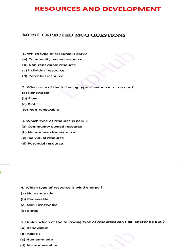 Geography..ch1..mcqs and Assertion and Reason..... | PDF | Soil | Agriculture