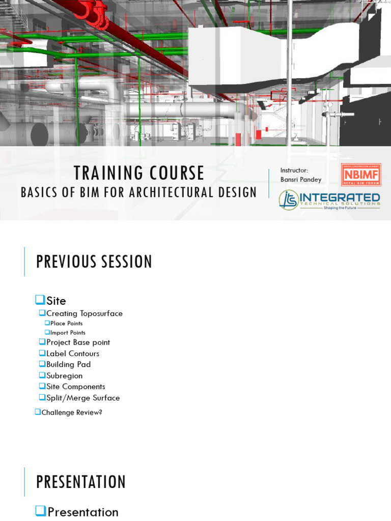23 - Revit Beginner - Presentation | PDF | 3 D Computer Graphics | Rendering (Computer Graphics)