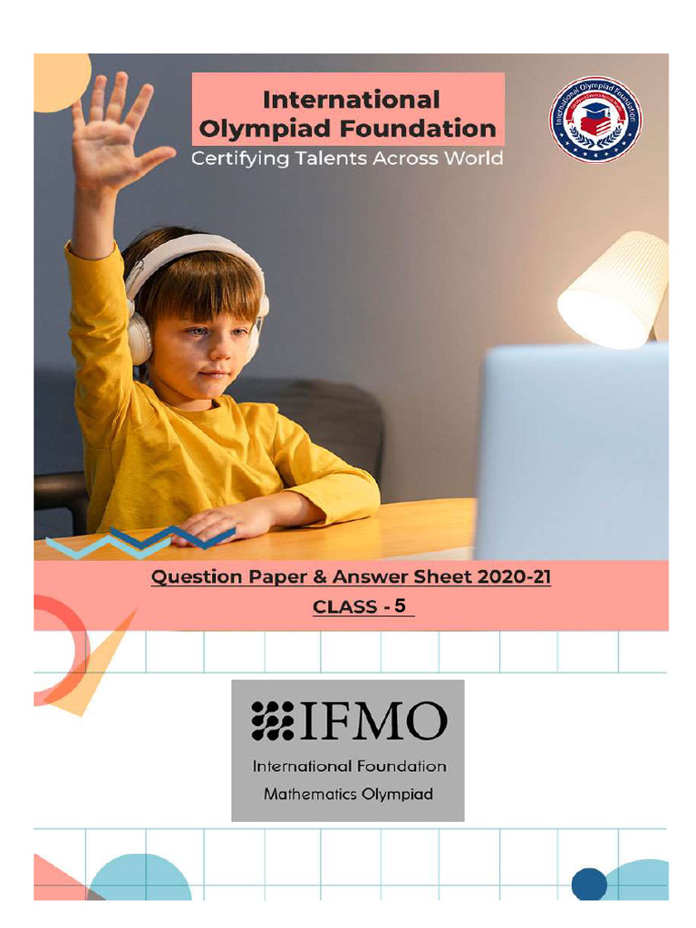 IFMO Class 5 2020 Question Paper | PDF