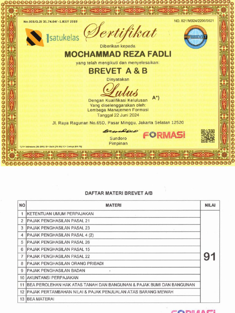 UPI Mochammad Reza Fadli AB | PDF