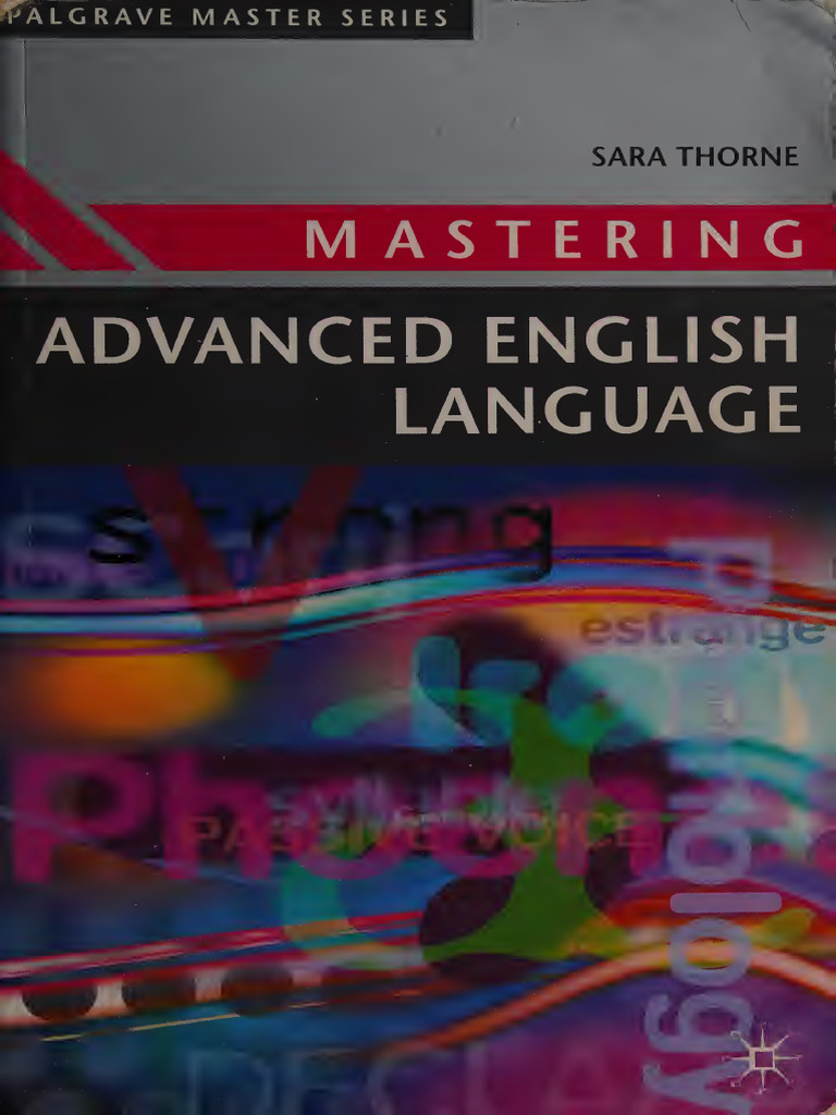 Mastering Advanced English Language | PDF | Verb | English Language