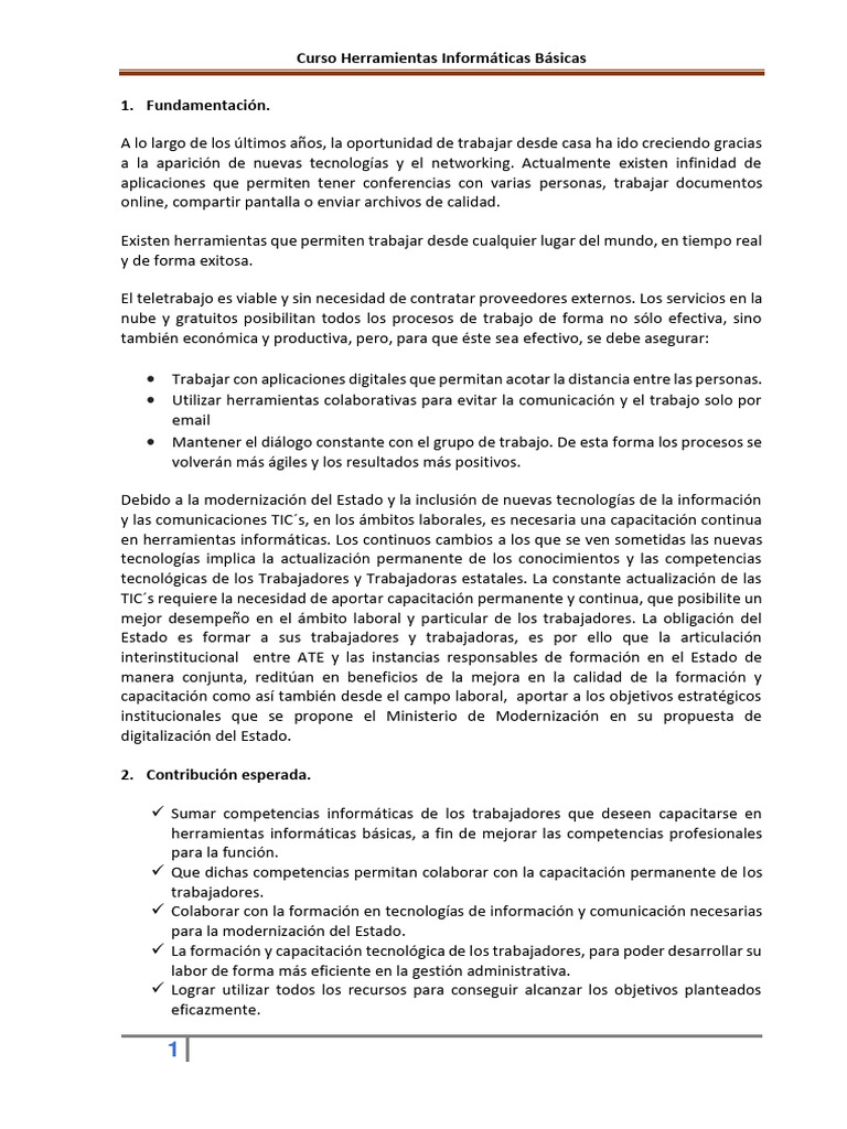 Programa Herramientas Básicas para La Informática | PDF | Archivo de computadora | Microprocesador