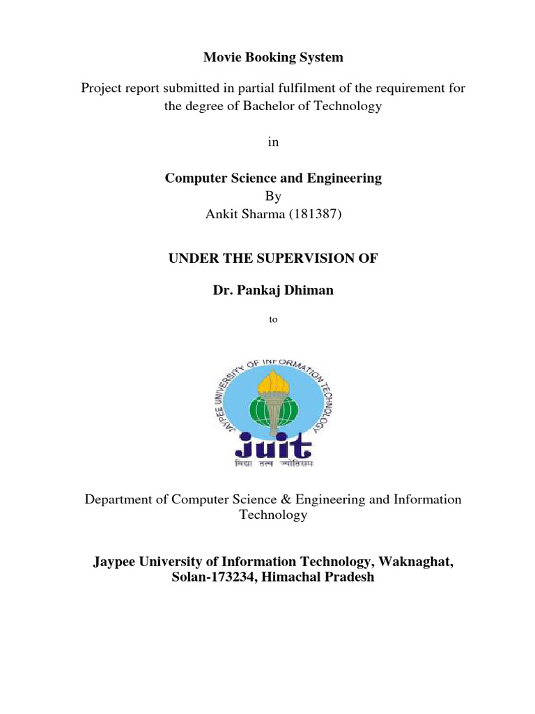 Movie Booking System1 | Download Free PDF | Computer Engineering | Systems Architecture