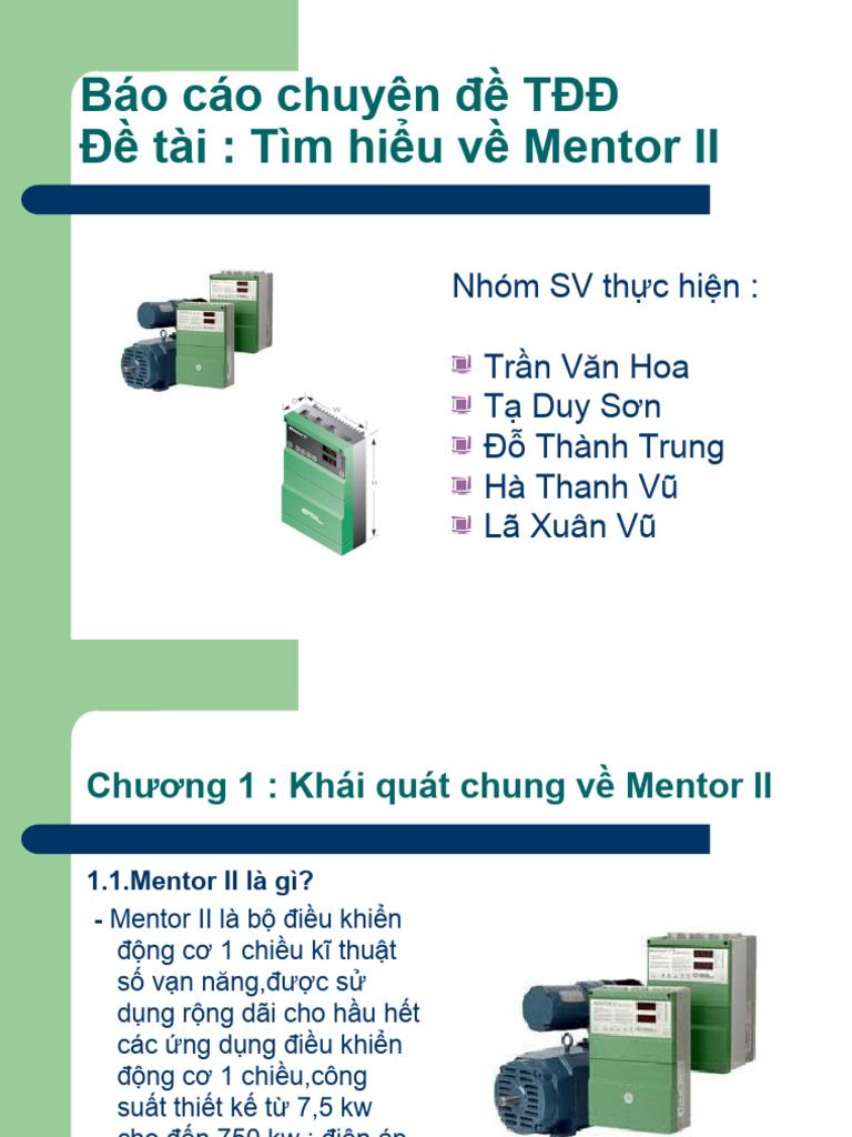 Bài tập powerpoint TĐĐ Mentor II | PDF