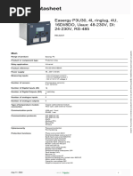 Datasheet - Easergy P5 Protection Relays - P5F30 | PDF ...