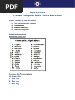 ATC Script | PDF | Visual Flight Rules | Air Traffic Control