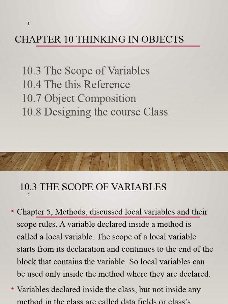 Understanding Object-Oriented Concepts | PDF | Class (Computer ...