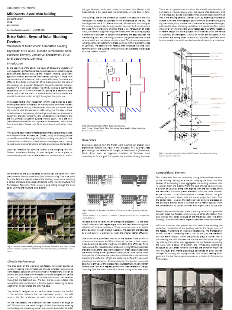 Mill Owners’ Association Building Analysis | PDF | Building Technology ...