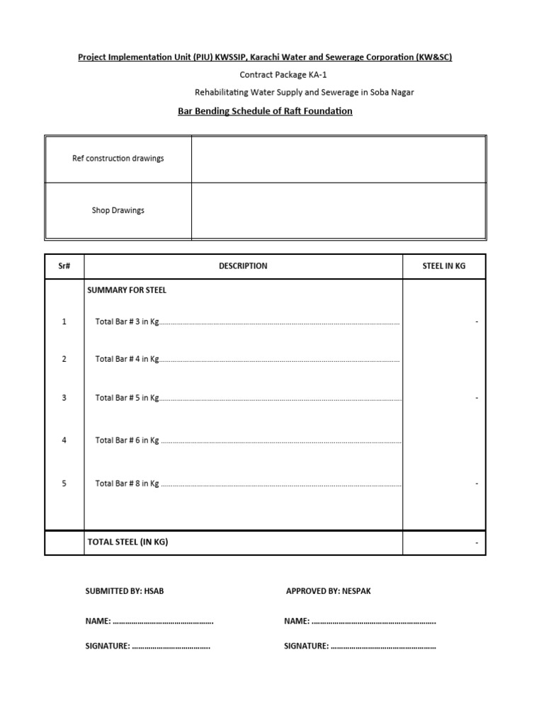 BBS Raft Foundation | PDF