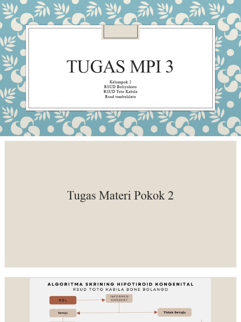 Tugas Mpi 3 Kelompok 2 | PDF