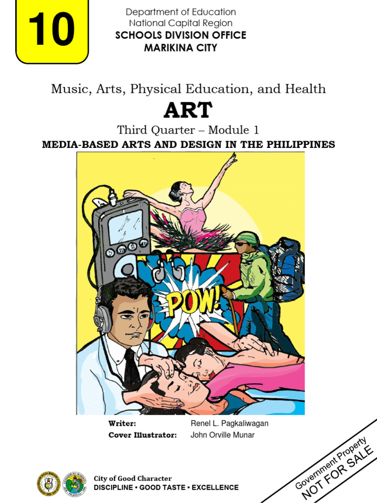 ARTS10 MODULE1 Q3 V1 For PDF Formatting Withnotes | PDF | Animation | Image