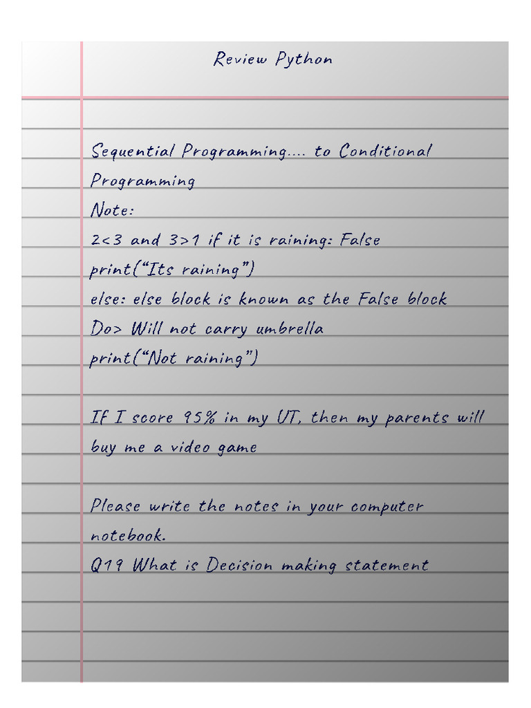 Review Python Part 5 | PDF