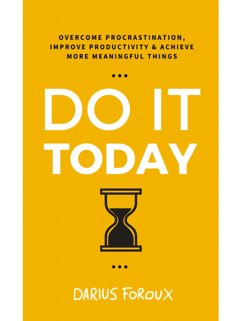Do It Today | PDF