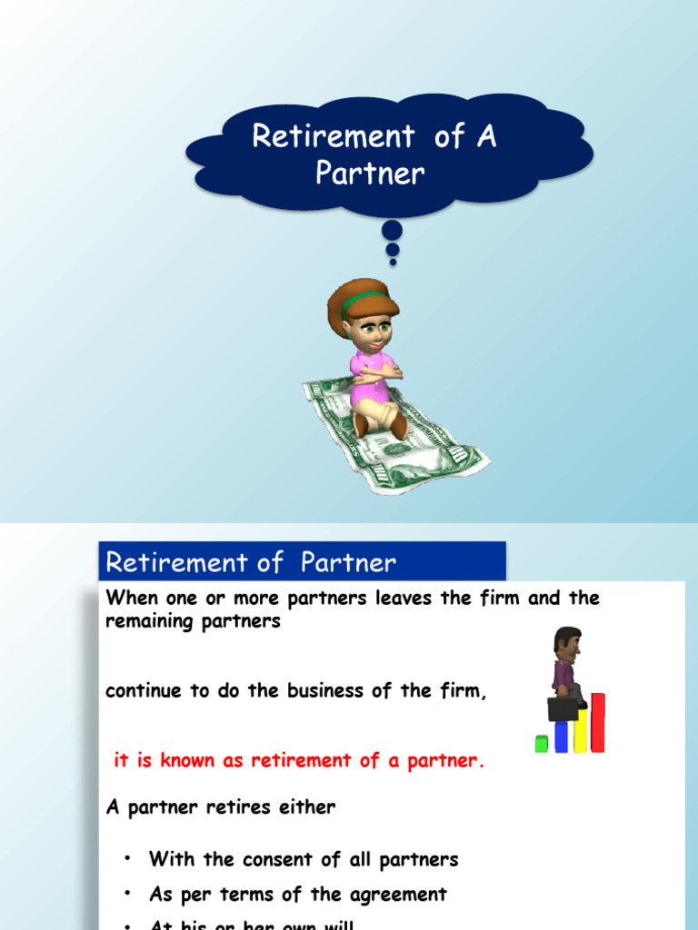 Retirement-Of-Partner | PDF | Goodwill (Accounting) | Debt