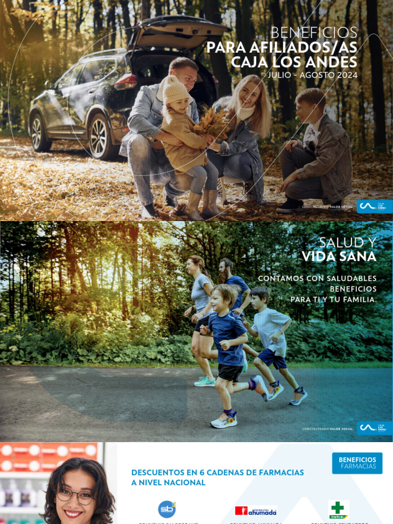 Brochure Beneficios Julio-Agosto 2024 | PDF | Cupón | Apoyo social