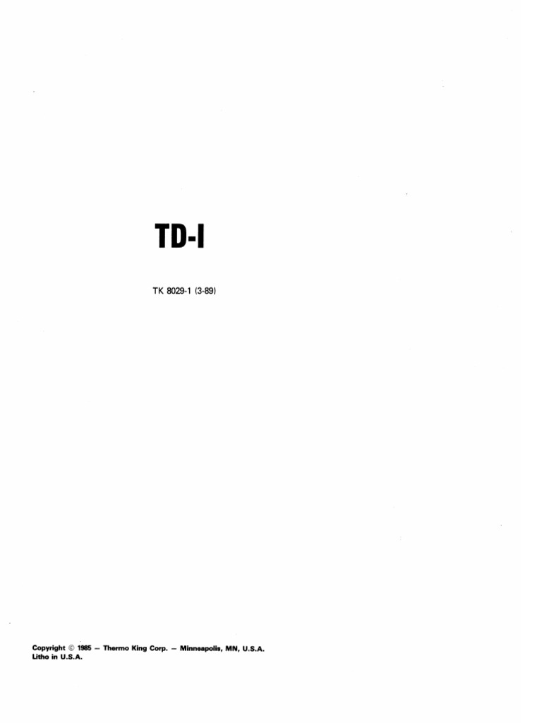 Td-I TK8029-1-MM | PDF