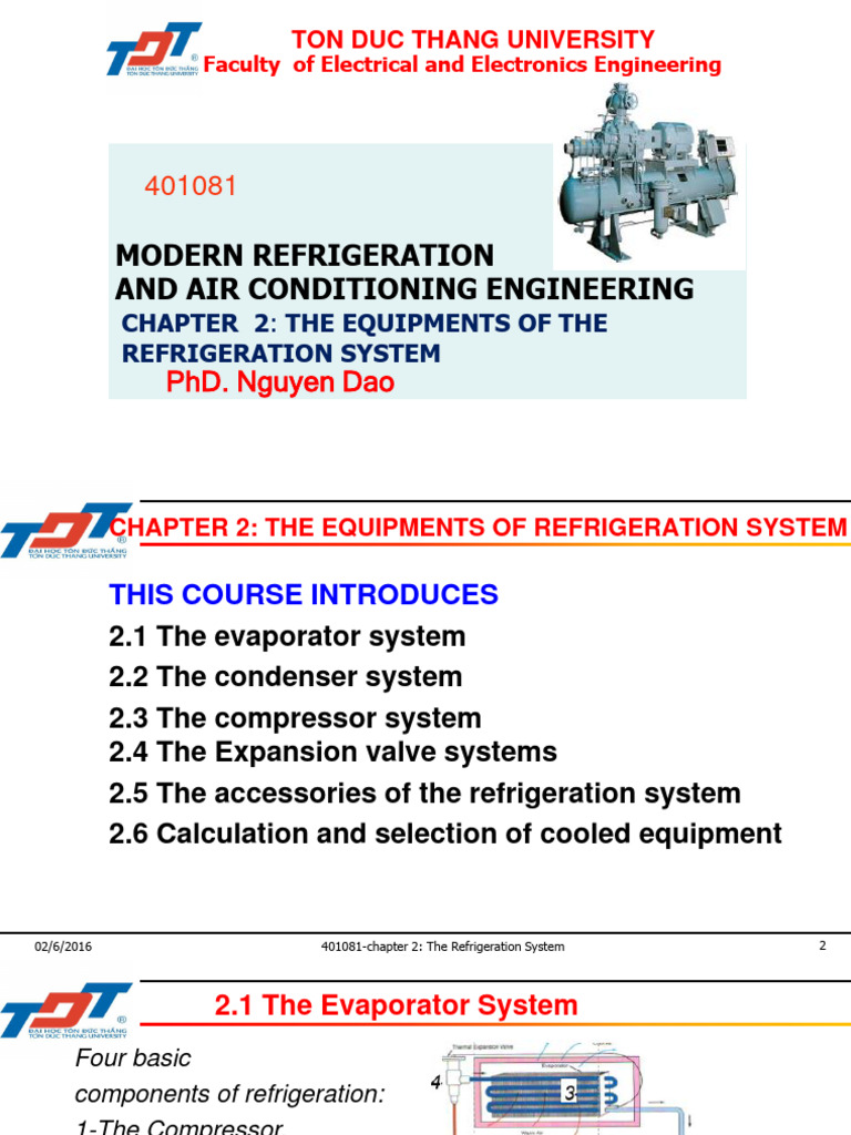 Refrigeration C2 | PDF | Mechanical Engineering | Atmosphere