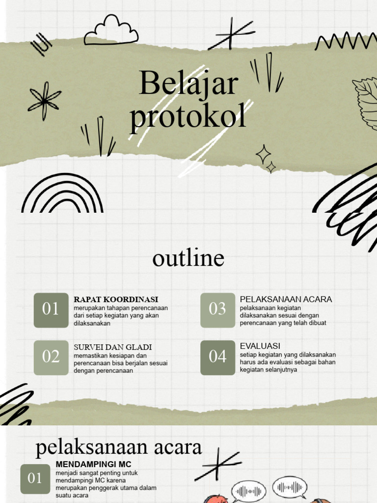 Diklat Protokol Materi Pelaksanaan Acara | PDF