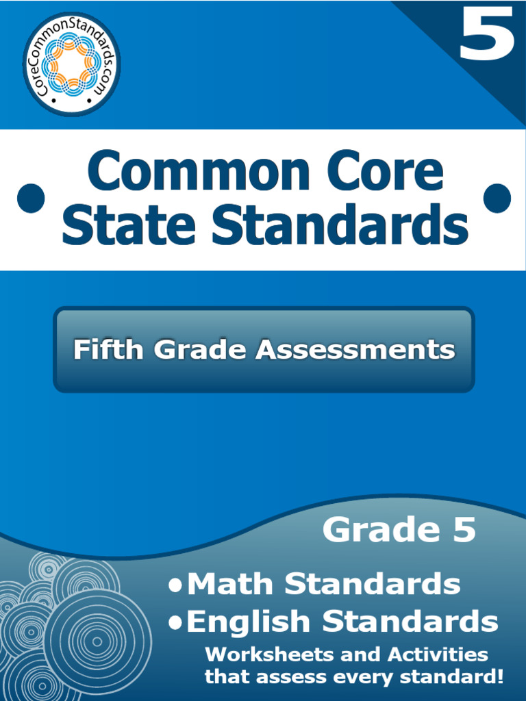 Fifth Grade Common Core Assessment Workbook Sample | PDF | Volume ...