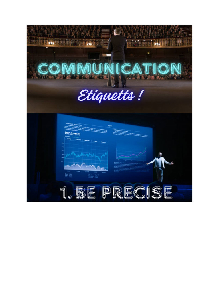Communication Etiquettes | PDF