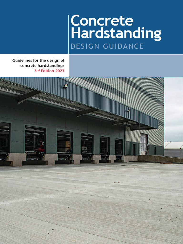 Concrete Hardstanding Design Guidelines | PDF | Concrete | Road Surface