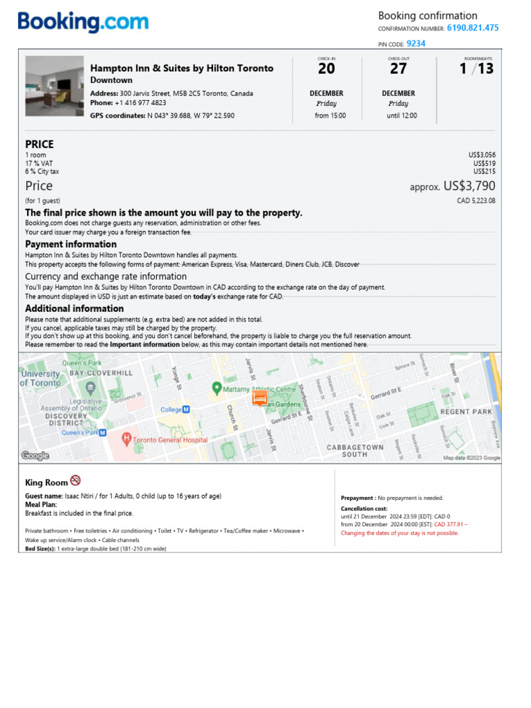 Bookings | PDF | Payments | Credit Card